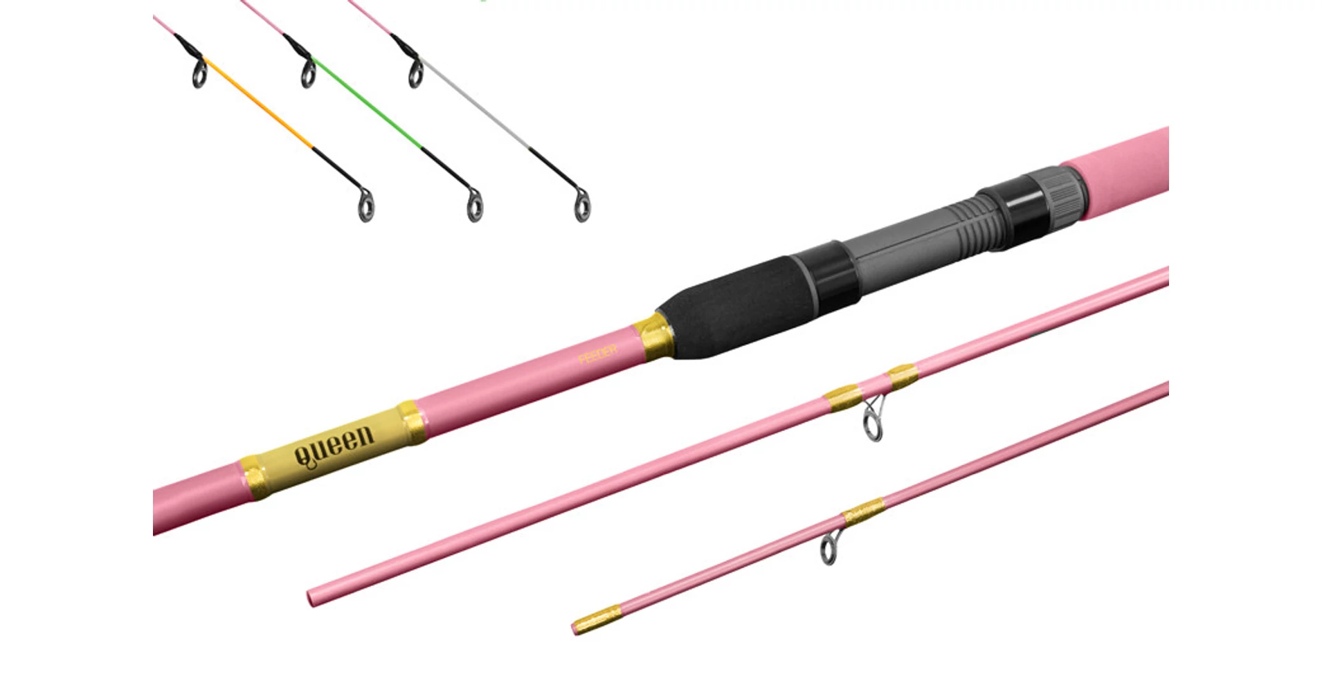 Delphin QUEEN Feeder horgászbot +3 spicc 360cm/100g/3rész