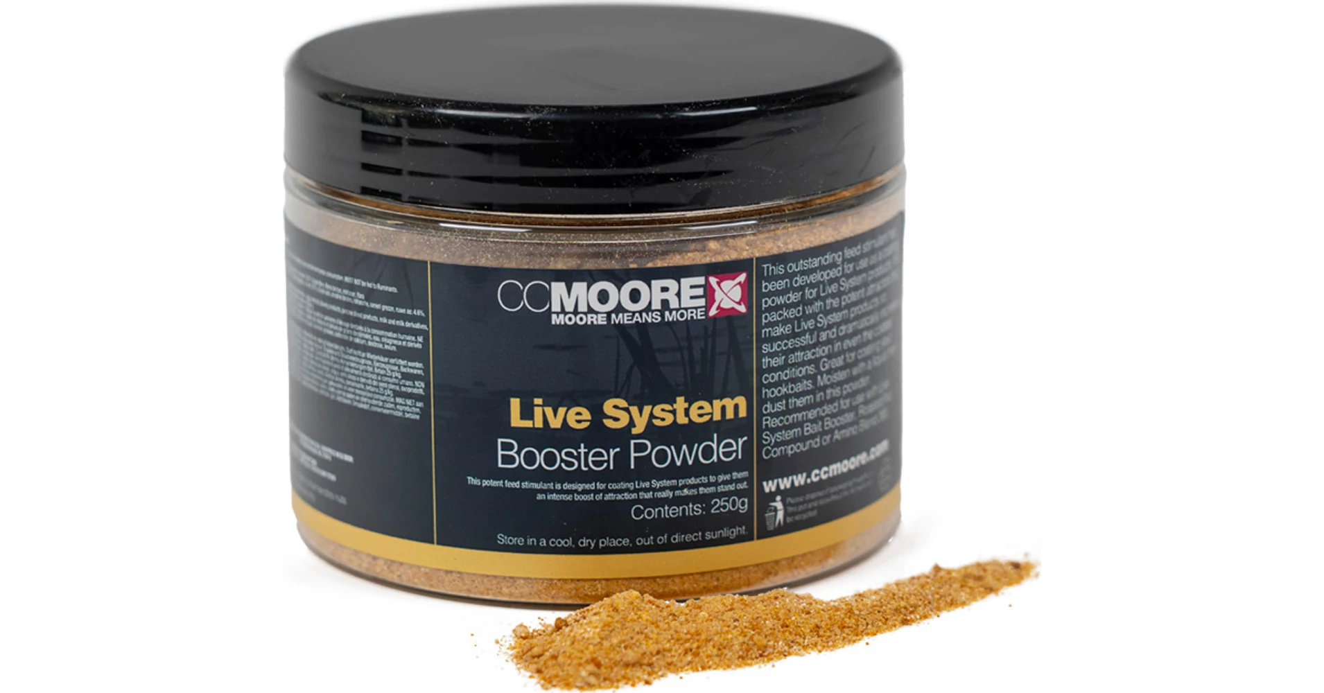 CC Moore Live System Bait Booster Powder 250g