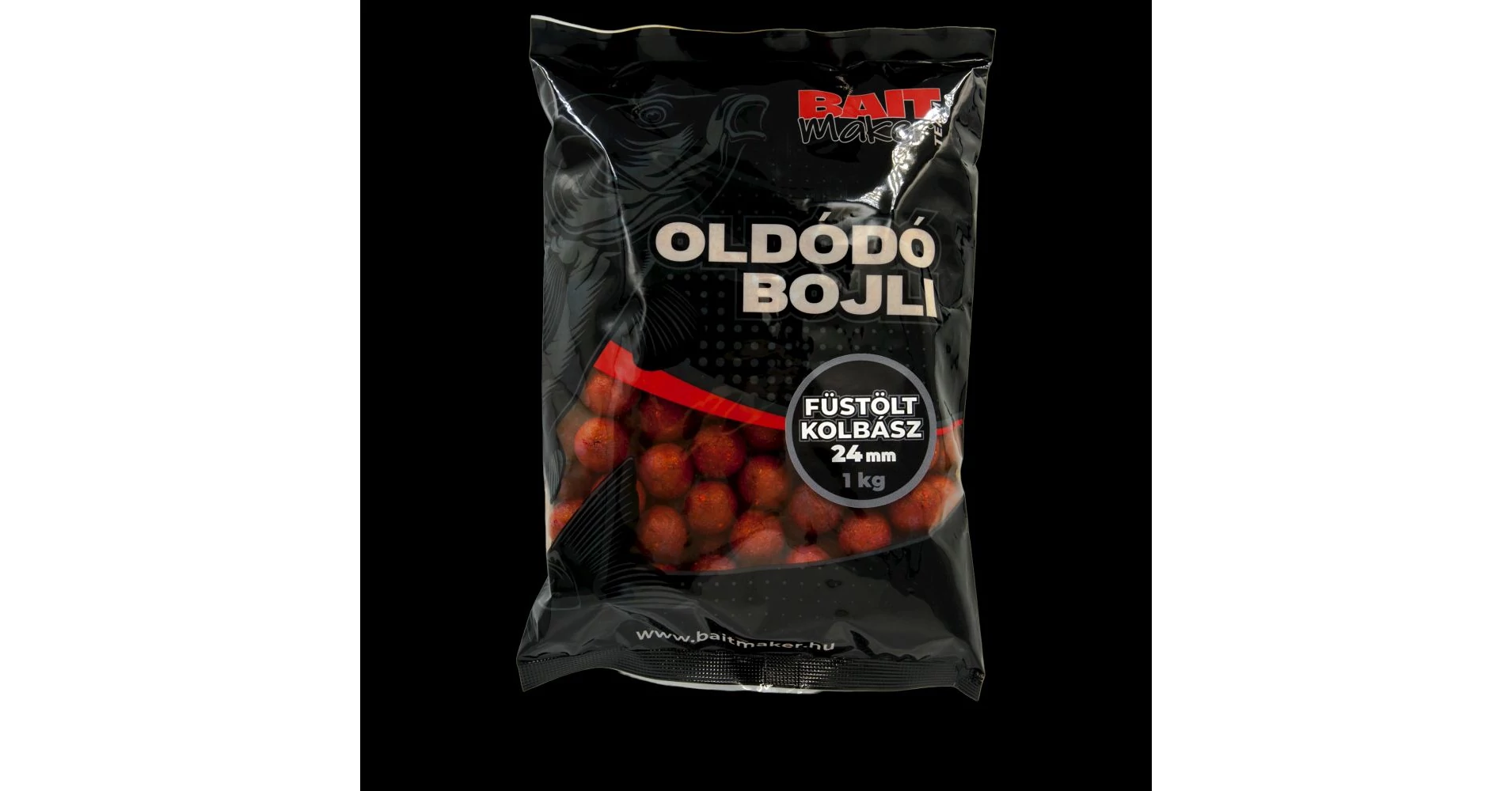 Bait Maker Oldódó bojli Füstölt Kolbász 24mm 1kg
