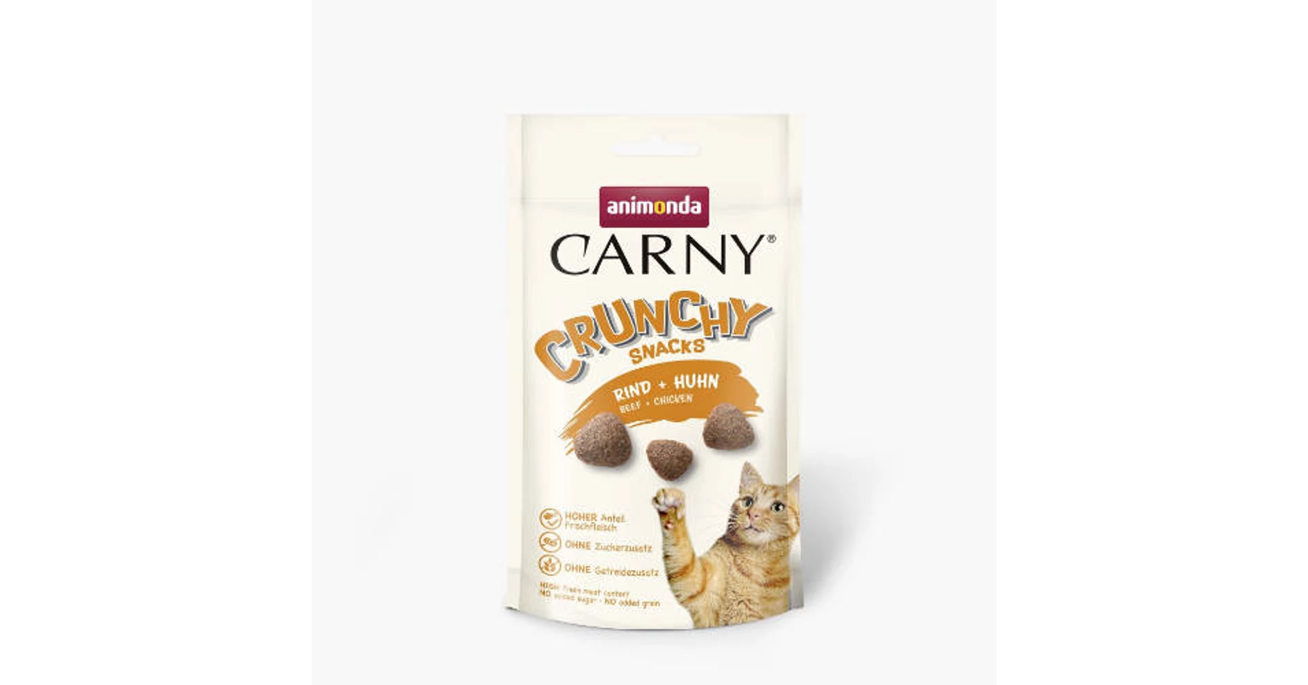 Animonda Carny crunchy 50g snack macskáknak- marha+csirke